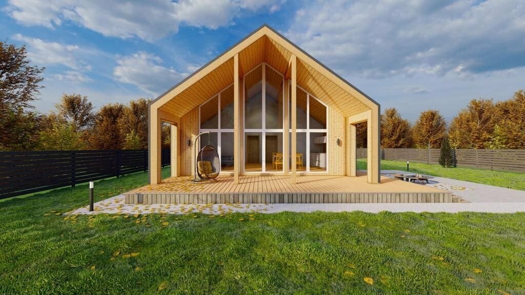 Yazlık ev inşaatı Селенга, Novosibirskaya oblastı, foto