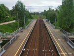 Martyshkino Station (St. Petersburg, Lomonosov, Lesnaya ulitsa), tren istasyonu  Lomonosov'dan
