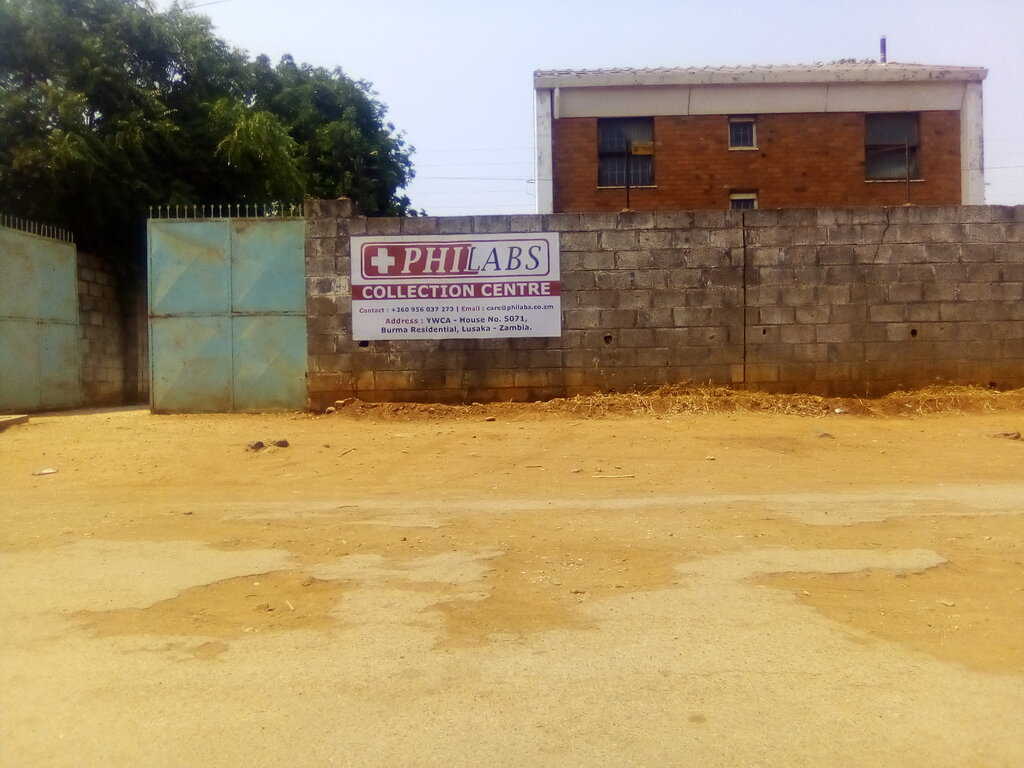 Tıbbi laboratuvarlar Philabs Collection Centre, Lusaka, foto