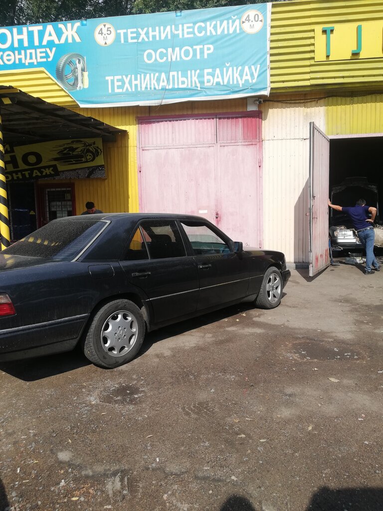 Araç muayene istasyonları Texosmotr. kz, Almatı, foto