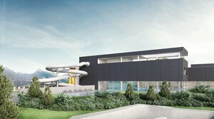 Spor ve eğlence merkezi Lintharena AG, Glarus, foto