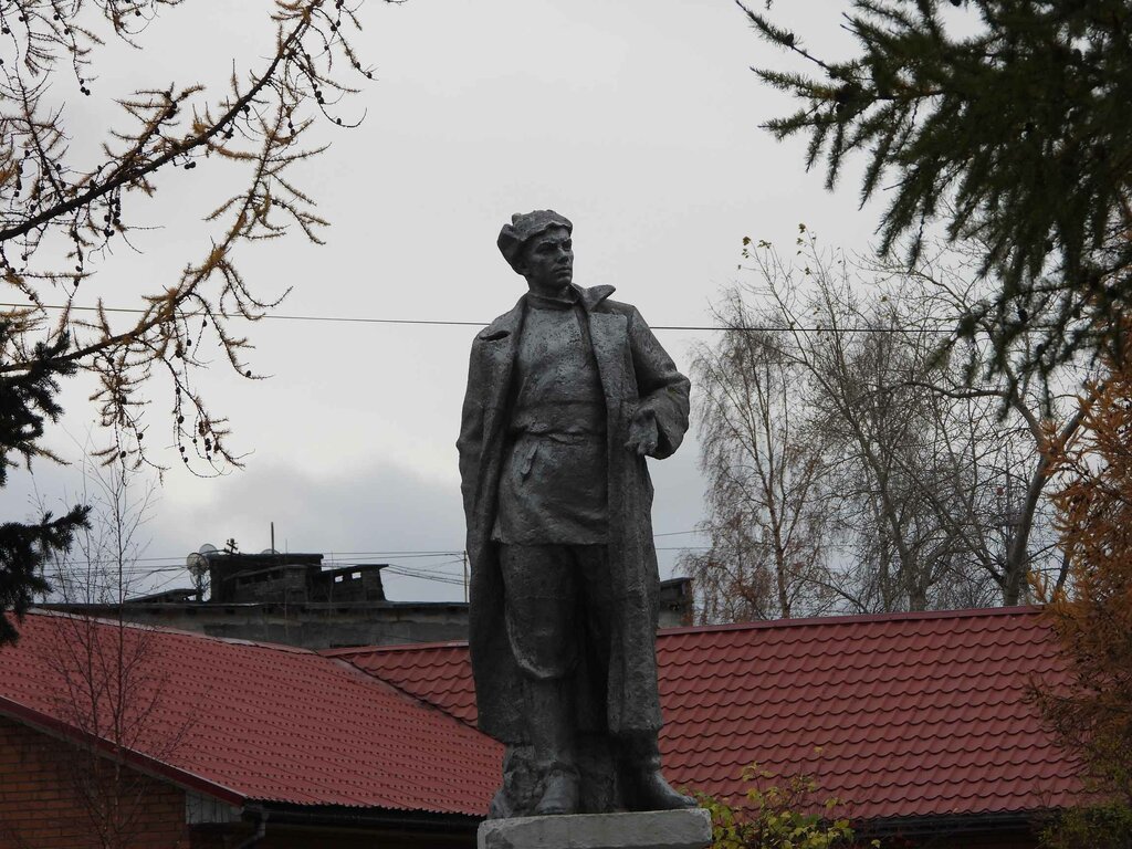 Anıt, heykel В.А. Минин, Kem, foto