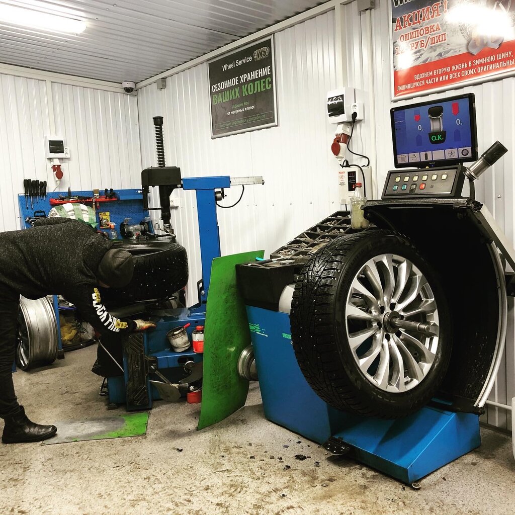 Oto lastik tamiri Wheel Service, Kazan, foto