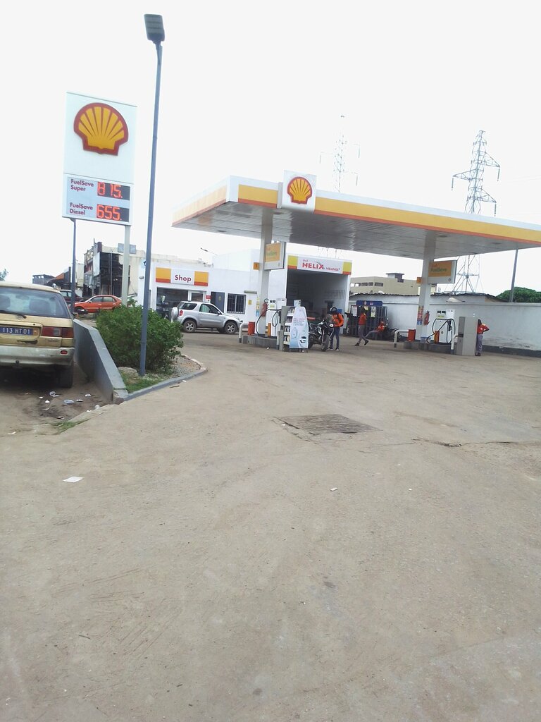 Benzin istasyonu Shell Fuelsave, Abican, foto