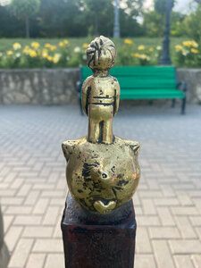 Скульптура Маленький принц (Chisinau, strada Alexandru Plămădeală), park, sokak heykeli  Kişinev'den