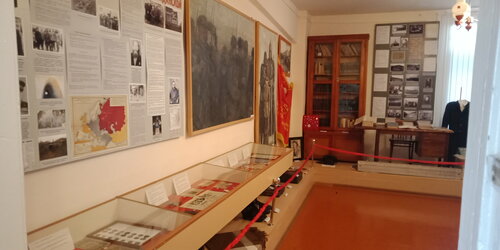 Müzeler ve sanat galerileri Istoriko-krayevedchesky muzey Pavlovskogo rayona, Ulyanovskaya oblastı, foto
