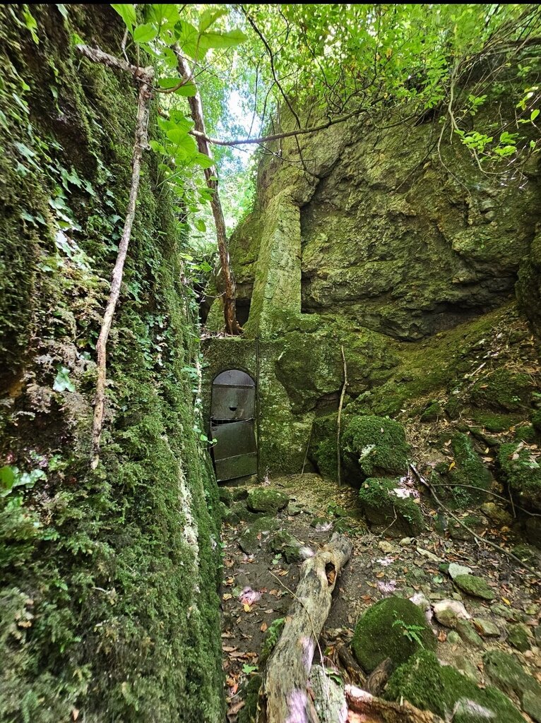 Turistik yerler Ольгинский грот, Gagra Bölgesi, foto