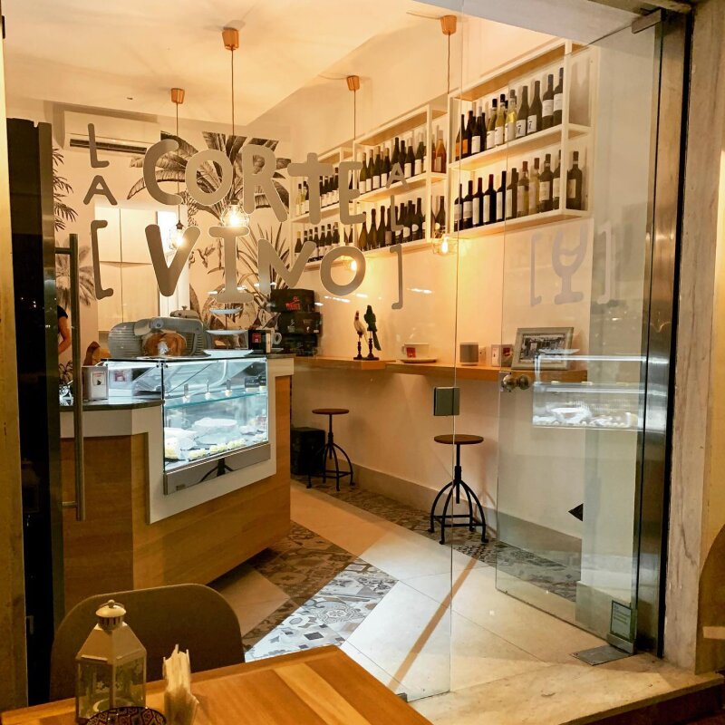 Restoran La corte al Vino, Toskana, foto