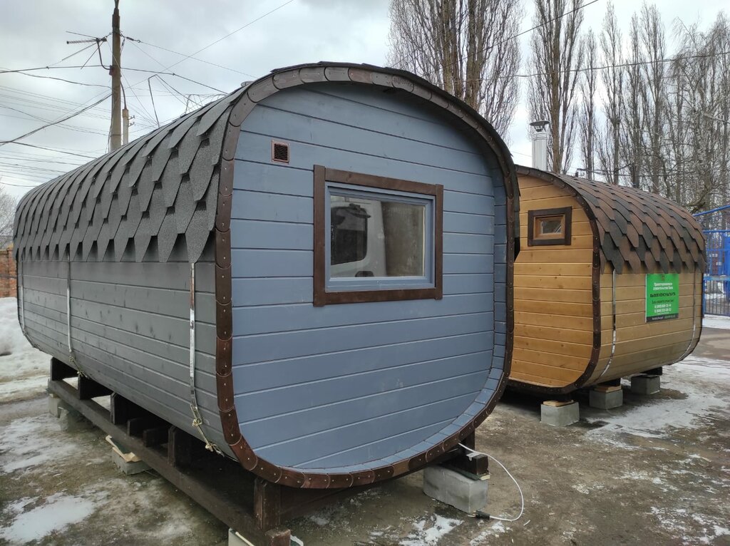 Hamam ve sauna inşaatı Aidabochka, Kursk, foto