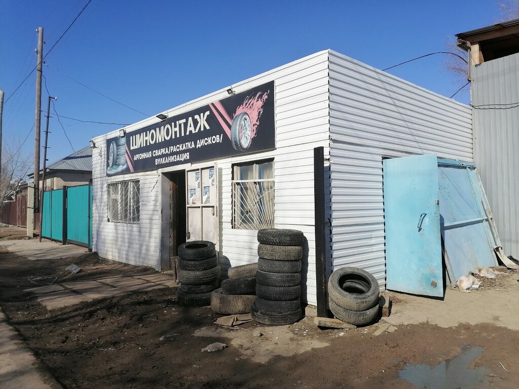 Oto lastik tamiri Tire fitting and repair, Aktöbe, foto