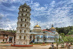Shree Manguesh Saunsthan (Goa, North Goa County, Ponda Subdistrict, Town of Priol), pagoda  Goa'dan