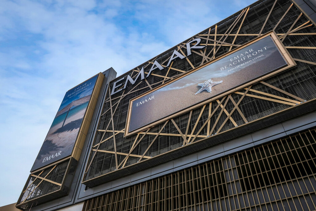 Açıkhava reklamcılığı Blue Rhine Industries LLC, Dubai, foto