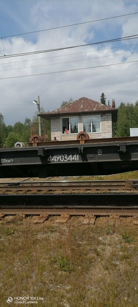 Tren istasyonu остановочный пункт Пасека, Perm, foto