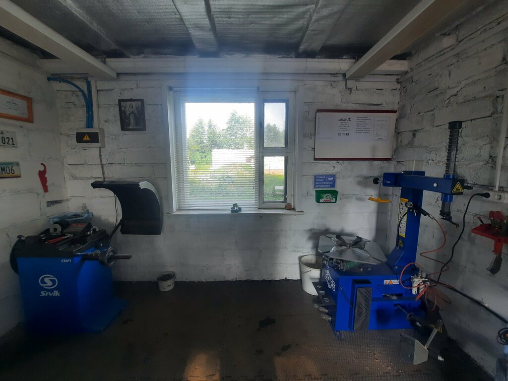Oto lastik tamiri Шиномонтаж, Minskaya oblastı, foto