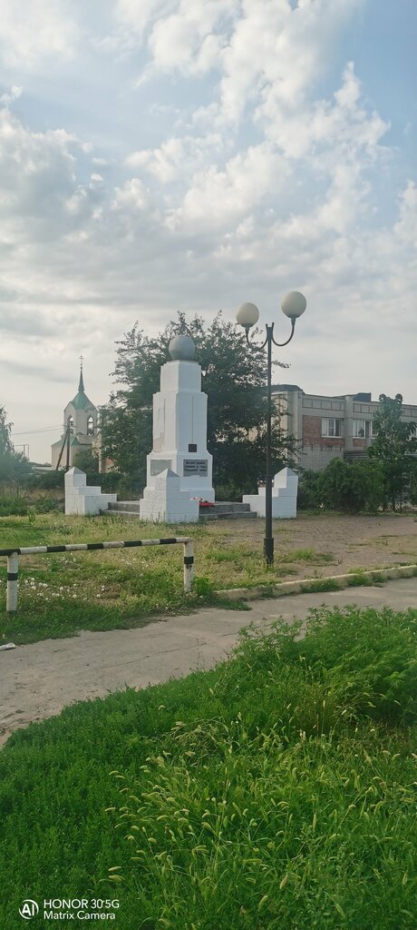 Anıt, heykel Жертвам гражданской войны, Krasnodarski krayı, foto