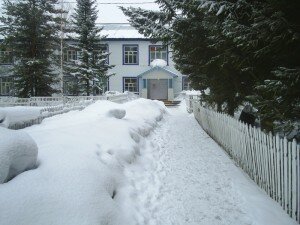 Hastaneler Kgbu Motyginskaya rayonnaya bolnitsa, Krasnoyarski krayı, foto