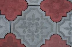 Kaldırım taşları Vasilyevskaya bruschatka, Samarskaya oblastı, foto