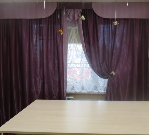 Perde ve korniş üreticileri Salon shtor Vual, Krasnoyarsk, foto