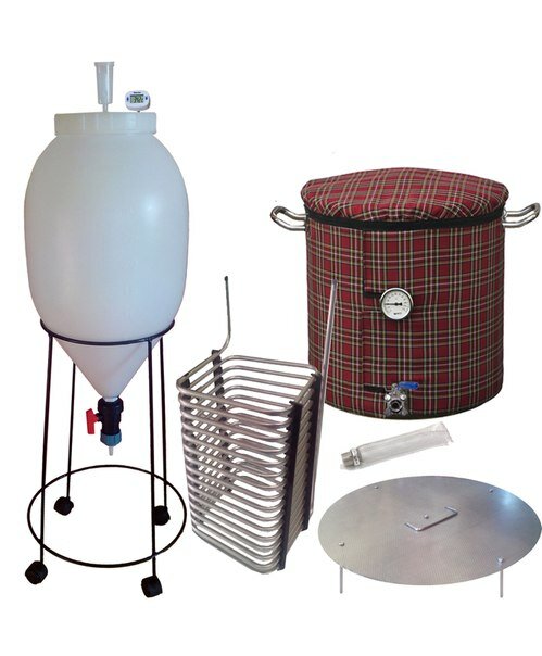 Bira üretim ekipmanları PivovaRus, Çeliabinsk, foto