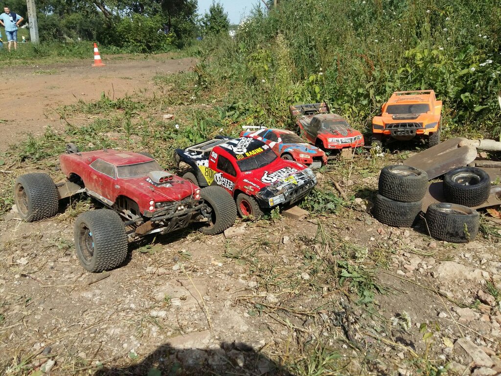 Ehliyet sınav alanı Трек для Rc моделей, Bügülme, foto