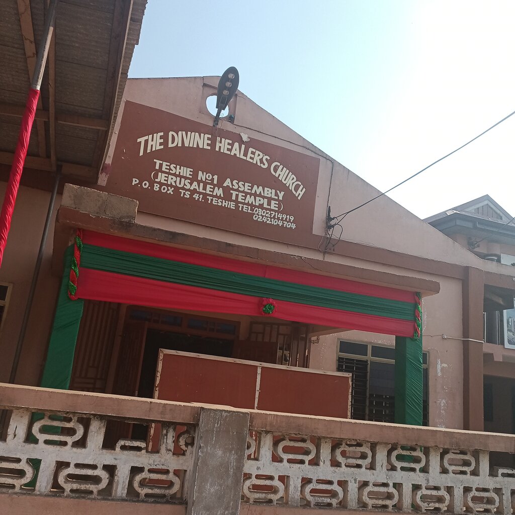 Protestan kilisesi The Divine Healer's Church,Teshie 1, Dünya, foto