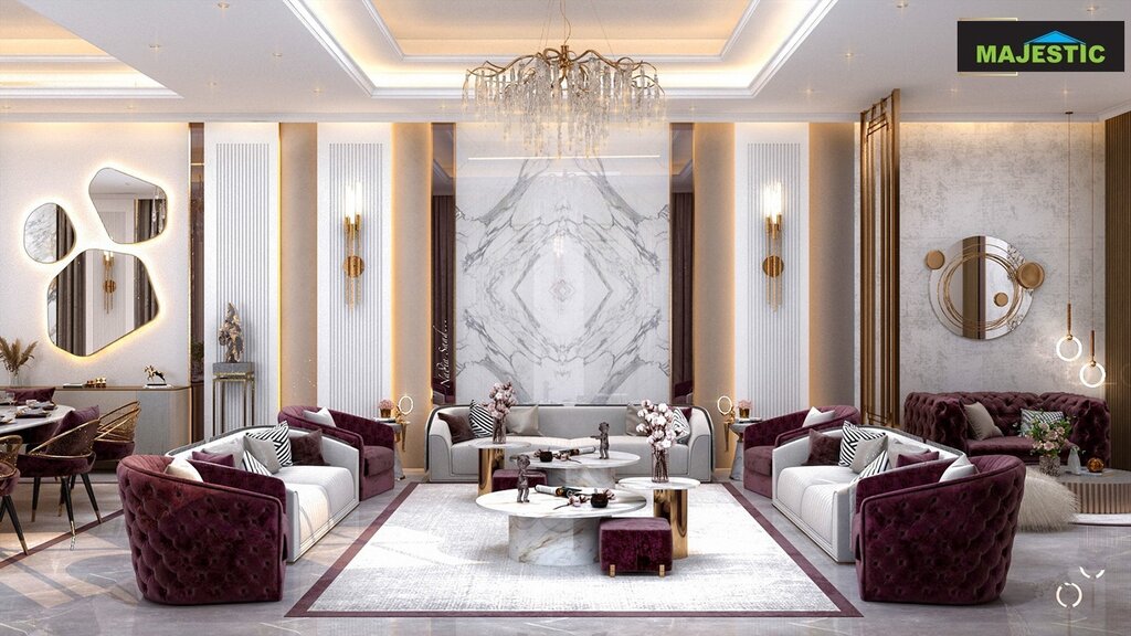 Mobilya mağazaları Majestic Furniture, Dubai, foto