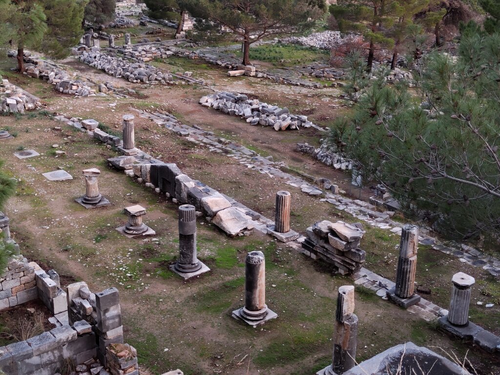 Turistik yerler Athena Tapınağı, Söke, foto