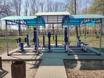 Тренажёры (Nizhniy Novgorod Region, Navashino, park kultury i otdykha Ozero Zelyonoye), spor alanı  Navaşino'dan