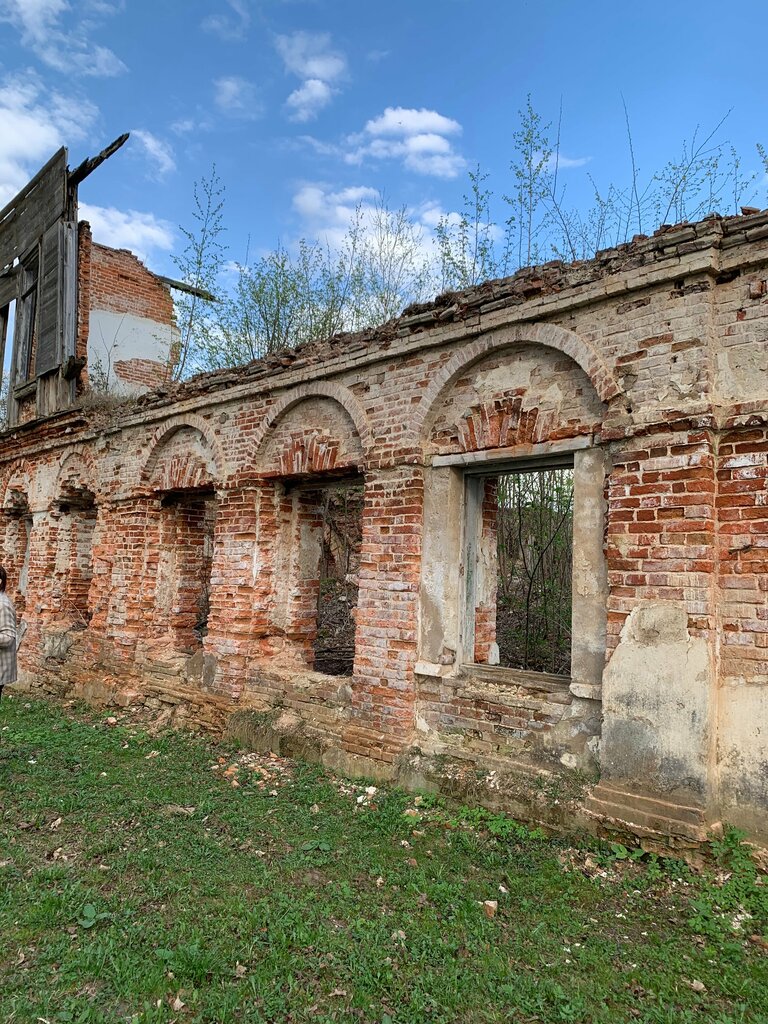 Turistik yerler Руины усадьбы Дугино, Smolenskaya oblastı, foto
