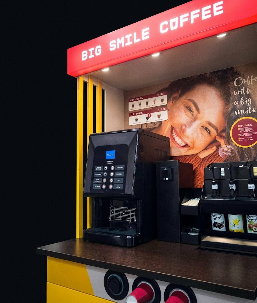 Vendomat Big Smile Coffee, Dubai, foto