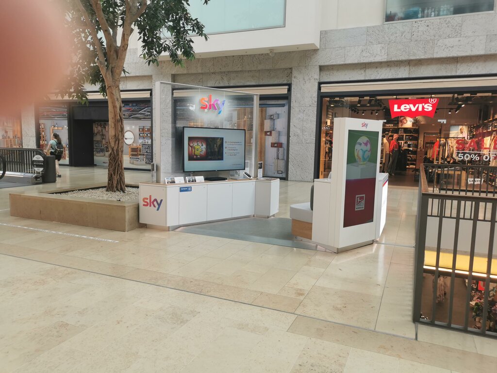 Televizyon kanalları Sky Shop, Berlin, foto