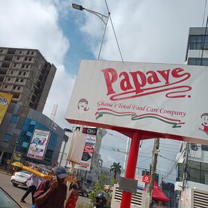 Papaye Fast Foods (Greater Accra Region, Accra, Oxford Street), fast food  Akra'dan