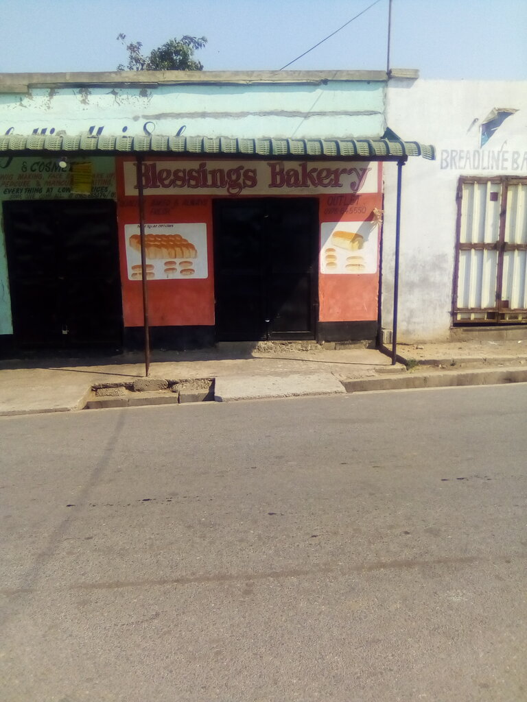 Ekmek fırını Blessings Bakery, Lusaka, foto