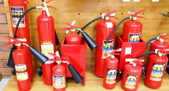 Yangın ekipmanları Ogneborets, Yekaterinburg, foto