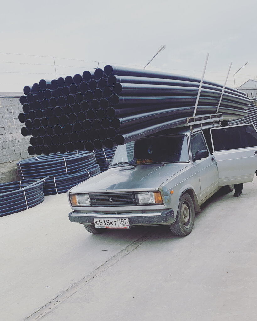 Boru tesisatı ve aksesuarları Руспласт-трубы, Makhachkala, foto