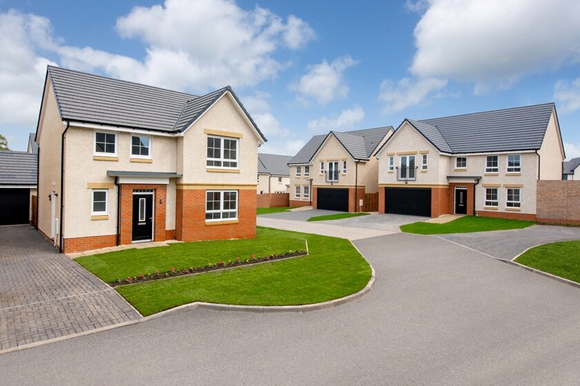 Arazi dizisi David Wilson Homes - St Clair Mews, Midlothian Konseyi, foto