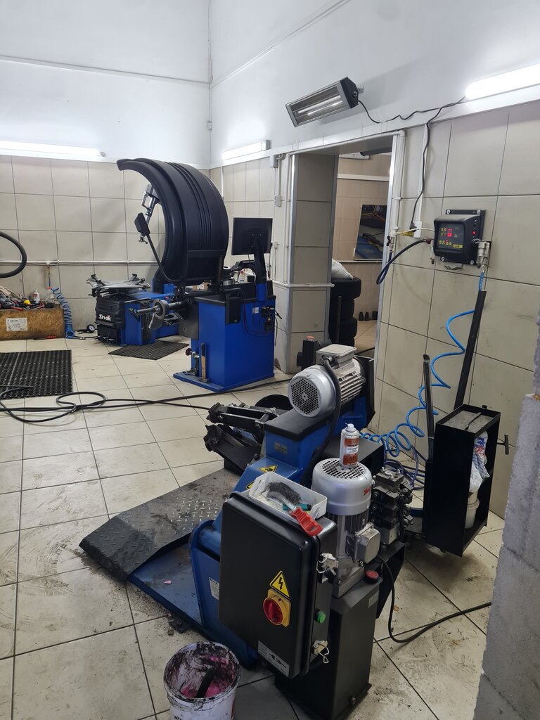 Oto lastik tamiri Шиномонтаж, Smolenskaya oblastı, foto