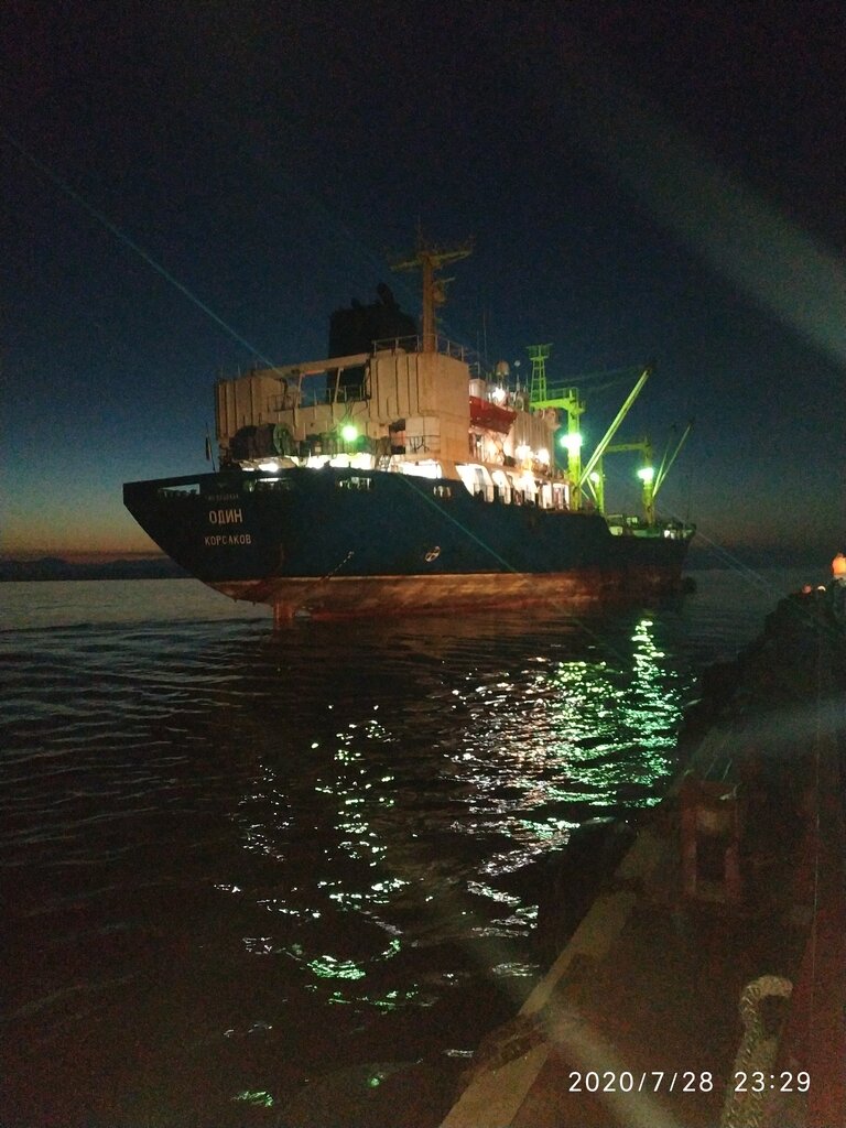 Balık çiftçiliği ve toptancıları Рыбоперерабатывающий завод Максимовский, Kamçatski krayı, foto