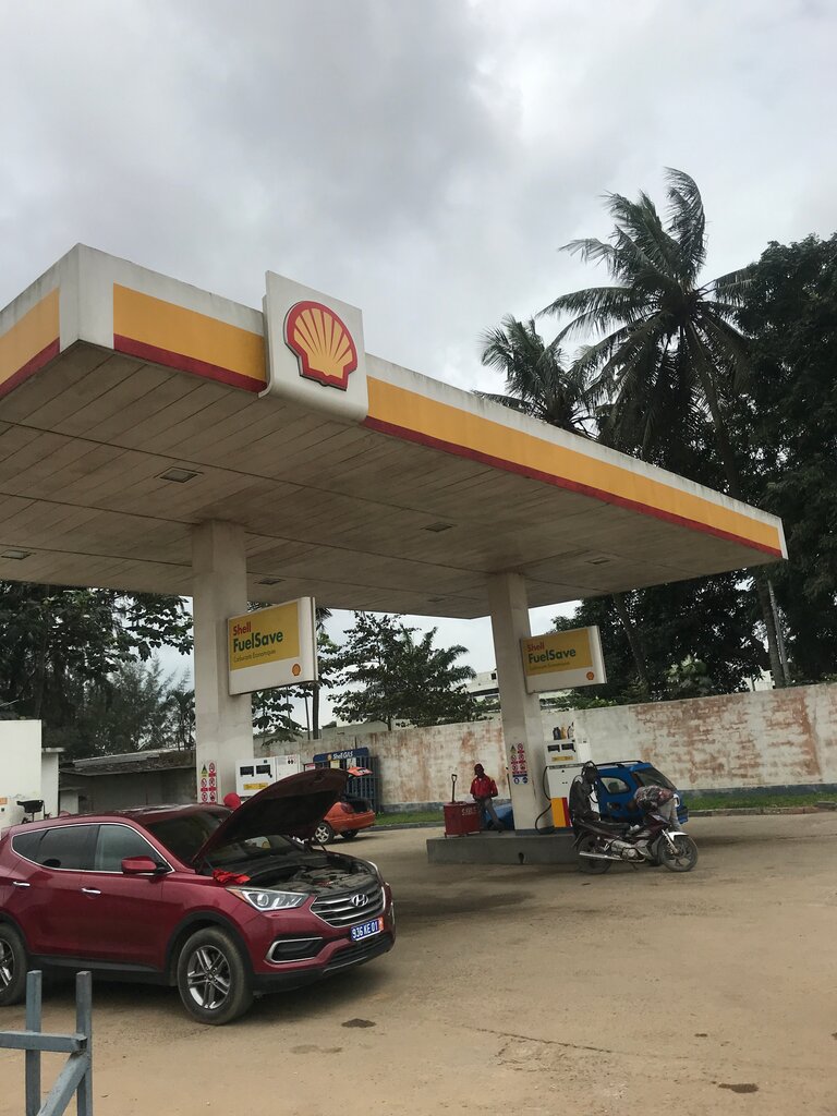 Benzin istasyonu Shell, Abican, foto