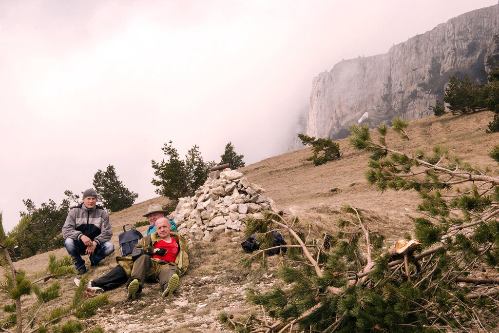 Dağ geçidi Перевал Стиля-Богаз 1375 метров, Kırım Cumhuriyeti, foto