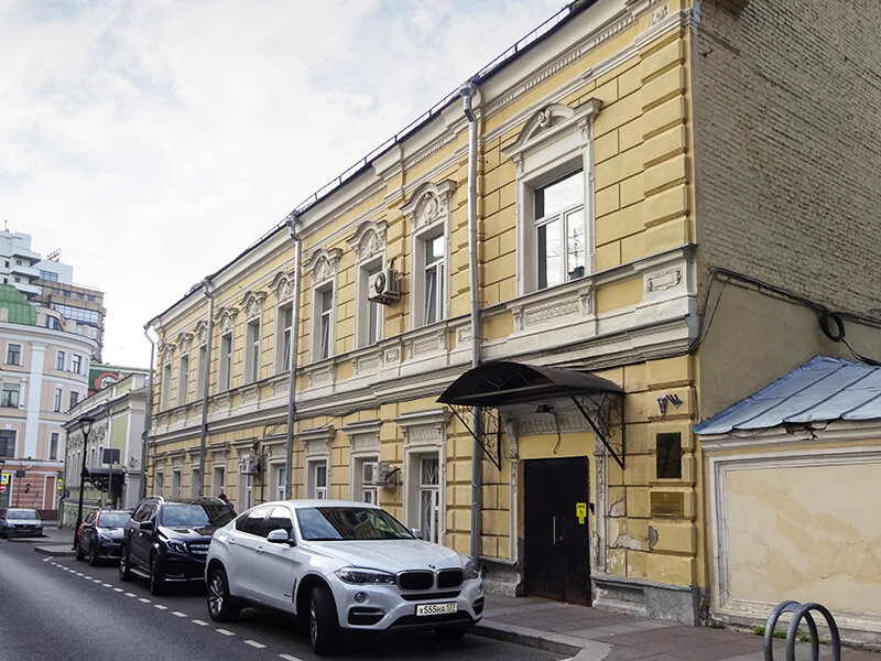 Turistik yerler Доходный дом Н.Ф. фон Мекк - Н.Д. Стахеева, Moskova, foto