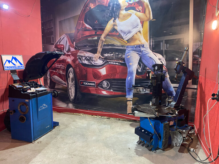 Oto lastik tamiri Шиномонтаж, Moskova ve Moskovskaya oblastı, foto