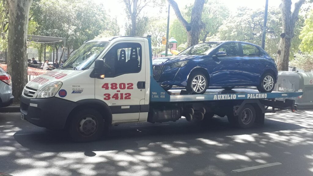 Araç römorkları Auxilios Palermo, Buenos Aires, foto