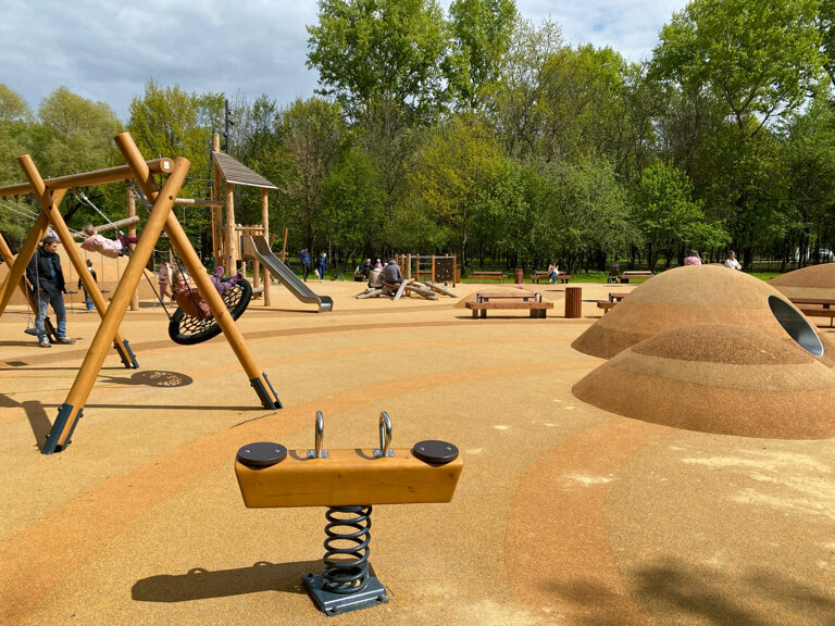Oyun alanı Playground, Moskova, foto