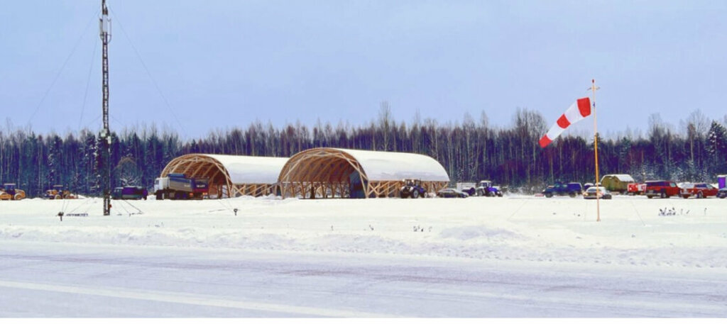 Hava meydanı аэродром Демянск, Novgorodskaya oblastı, foto