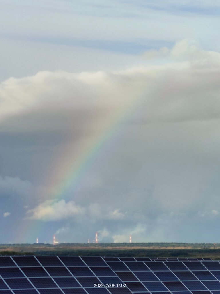Elektrik santrali Самарская солнечная электростанция, Novokuybyşevsk, foto