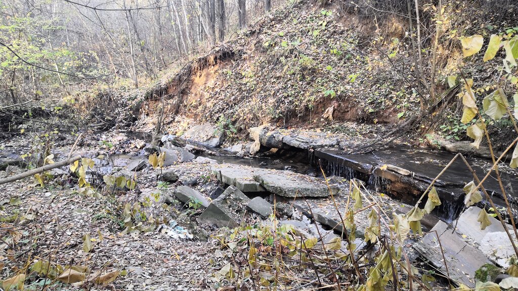 Mühendislik altyapısı Водосток коллектора, Moskova, foto