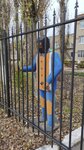 Арт-объект Сварщик (Октябрьская площадь No:152), dekorasyon ve süsleme, onur panosu  Rossoş'tan