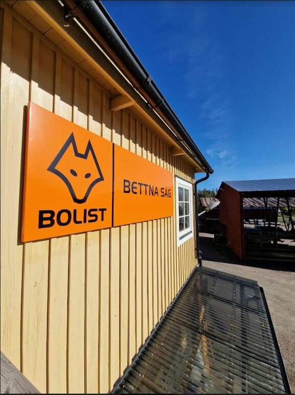 Kereste üretim ve satış şirketleri Bolist Bettna Såg, Sodermanland Vilayeti, foto