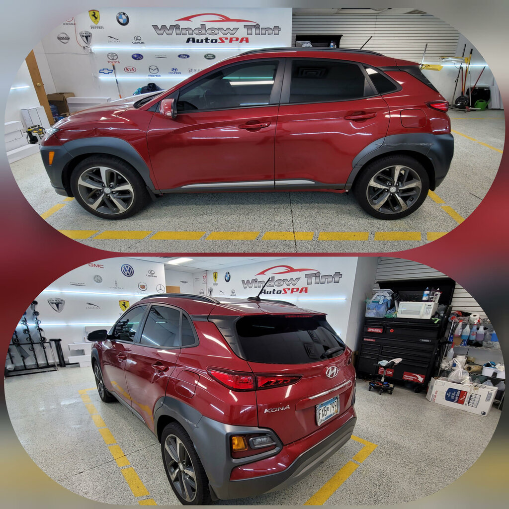 Araç camlarının renklendirilmesi AutoSPA, Minnesota Eyaleti, foto